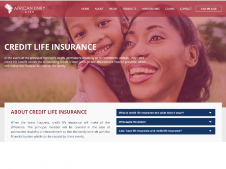 Africa Unity Life Credit Life Insurance Plans | InsurancePlus