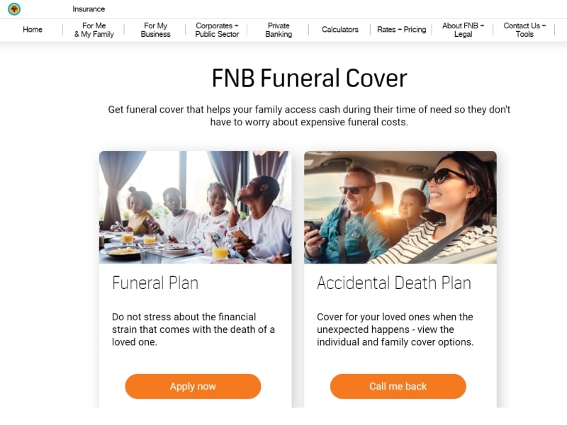 FNB Funeral Cover Funeral Insurance Cover InsurancePlus
